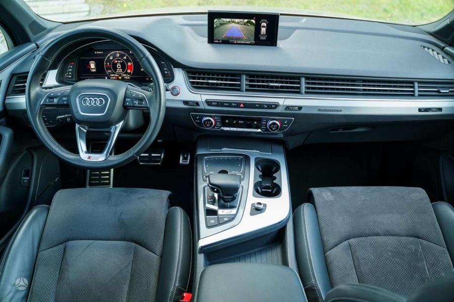 Желтый Ауди SQ7 2017 в Вильнюс, объемом двигателя 3.96 л и пробегом 188 тыс. км за 26900 €, фото 29 на AUTOMOTO.COM.LV