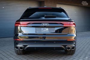 Black Audi SQ8 2020 in Marijampole, with an engine capacity of 4.00 L and mileage of 139 thousand km for 59950 €, photo 10 on AUTOMOTO.COM.LV