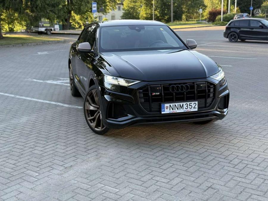 Черный Ауди SQ8 2020 в Вильнюс, объемом двигателя 4.00 л и пробегом 200 тыс. км за 52500 €, фото 5 на AUTOMOTO.COM.LV