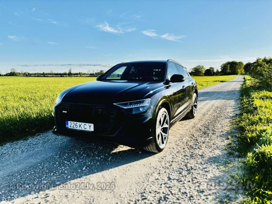 Черный Ауди SQ8 2020 в Таллин, объемом двигателя 4.00 л и пробегом 88 тыс. км за 66800 €, фото 1 на AUTOMOTO.COM.LV