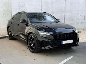 Black Audi SQ8 2020 in Vilnius, with an engine capacity of 4.00 L and mileage of 122 thousand km for 69000 €, photo 8 on AUTOMOTO.COM.LV