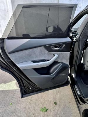 Black Audi SQ8 2020 in Vilnius, with an engine capacity of 4.00 L and mileage of 122 thousand km for 69000 €, photo 12 on AUTOMOTO.COM.LV