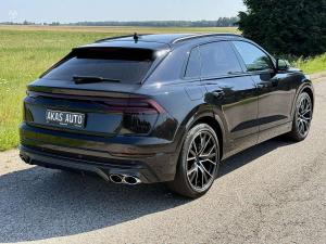 Melns Audi SQ8 2020 Vilkaviškis, ar dzinēja tilpumu 3.96 L un nobraukumu 202 tūkst. km par 53000 €, foto 5 vietnē AUTOMOTO.COM.LV