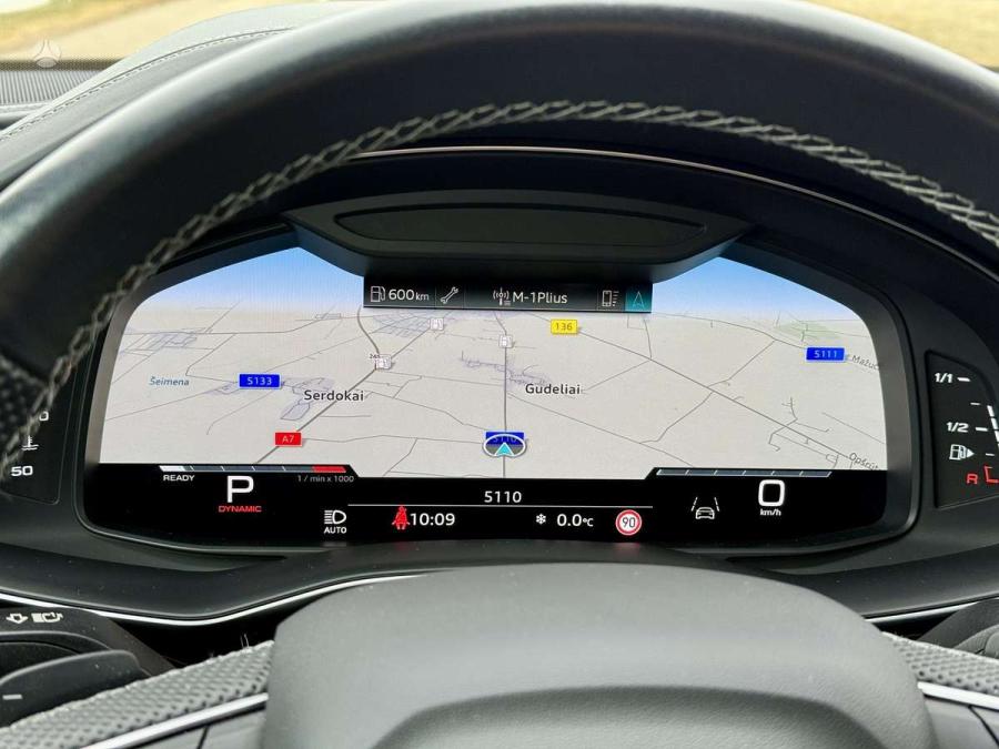 Melns Audi SQ8 2020 Vilkaviškis, ar dzinēja tilpumu 3.96 L un nobraukumu 202 tūkst. km par 53000 €, foto 12 vietnē AUTOMOTO.COM.LV