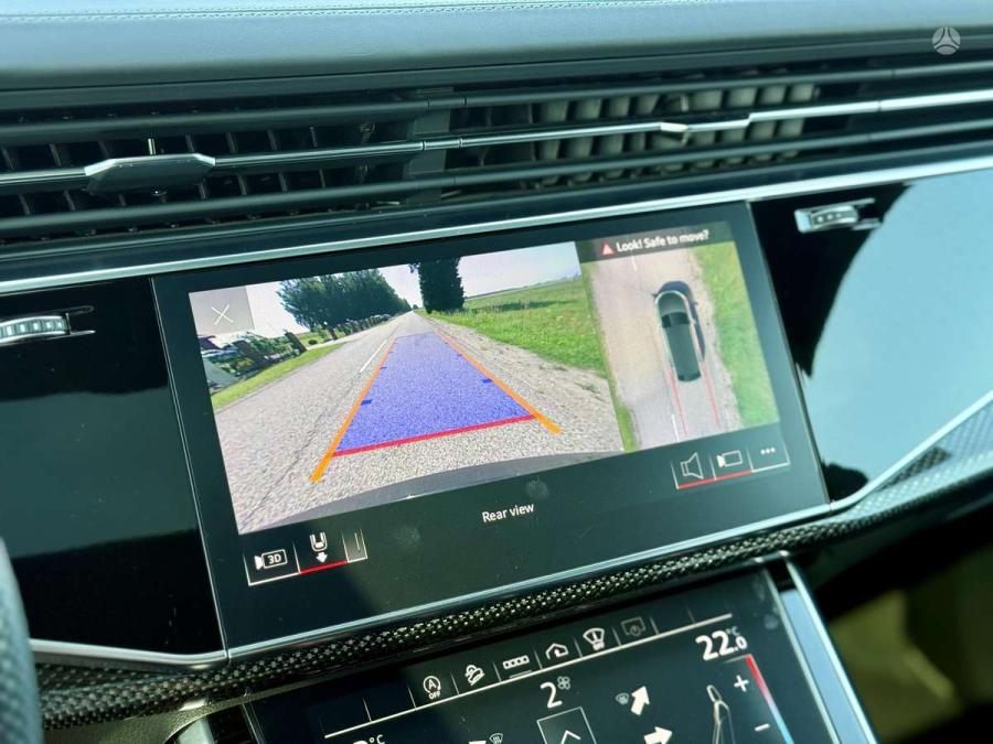 Melns Audi SQ8 2020 Vilkaviškis, ar dzinēja tilpumu 3.96 L un nobraukumu 202 tūkst. km par 53000 €, foto 13 vietnē AUTOMOTO.COM.LV