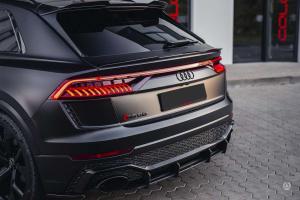 Black Audi SQ8 2021 in Vilnius, with an engine capacity of 4.00 L and mileage of 40 thousand km for 79000 €, photo 15 on AUTOMOTO.COM.LV