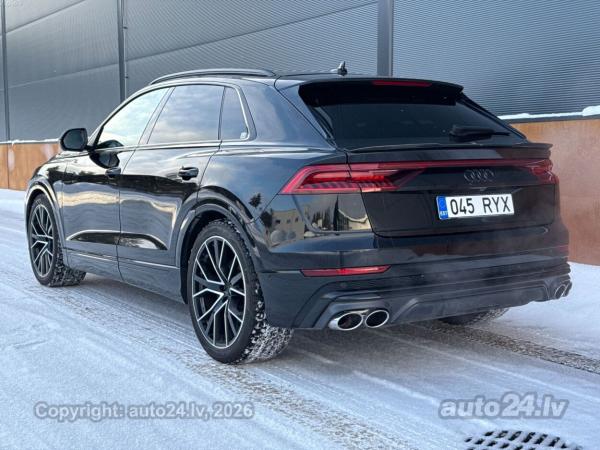 Black Audi SQ8 2022 in Tallinn, with an engine capacity of 4.00 L and mileage of 90 thousand km for 66900 €, photo 4 on AUTOMOTO.COM.LV