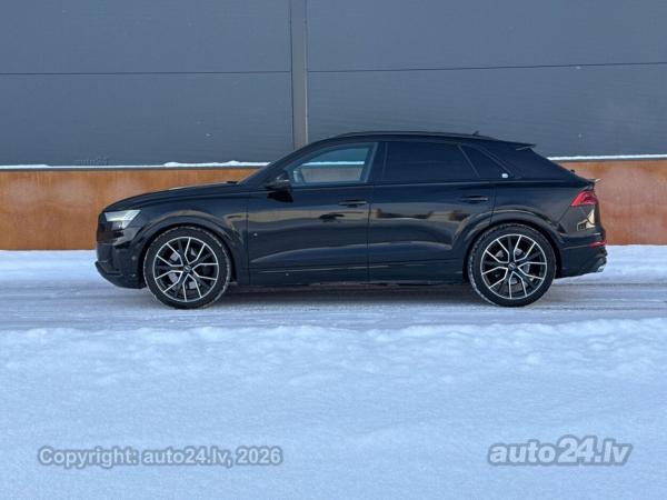 Black Audi SQ8 2022 in Tallinn, with an engine capacity of 4.00 L and mileage of 90 thousand km for 66900 €, photo 5 on AUTOMOTO.COM.LV