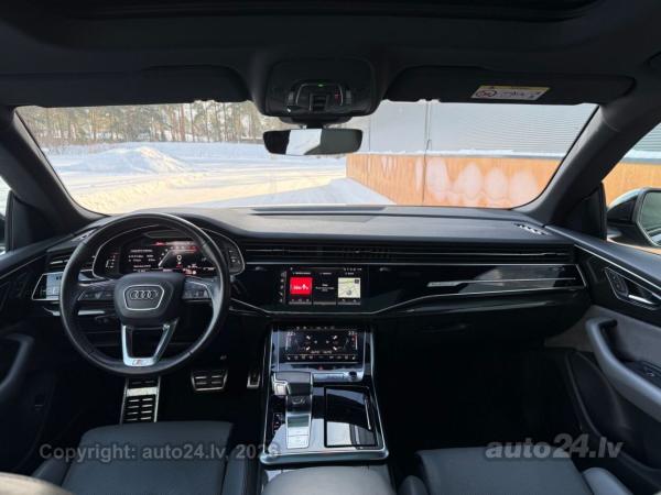Black Audi SQ8 2022 in Tallinn, with an engine capacity of 4.00 L and mileage of 90 thousand km for 66900 €, photo 8 on AUTOMOTO.COM.LV