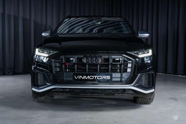 Black Audi SQ8 2023 in Vilnius, with an engine capacity of 4.00 L and mileage of 73 thousand km for 75000 €, photo 2 on AUTOMOTO.COM.LV