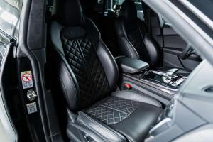 Black Audi SQ8 2023 in Vilnius, with an engine capacity of 4.00 L and mileage of 73 thousand km for 75000 €, photo 29 on AUTOMOTO.COM.LV
