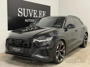 Melns Audi SQ8 2019 Tallina, ar dzinēja tilpumu 4.00 L un nobraukumu 93 tūkst. km par 69995 €, foto  vietnē AUTOMOTO.COM.LV
