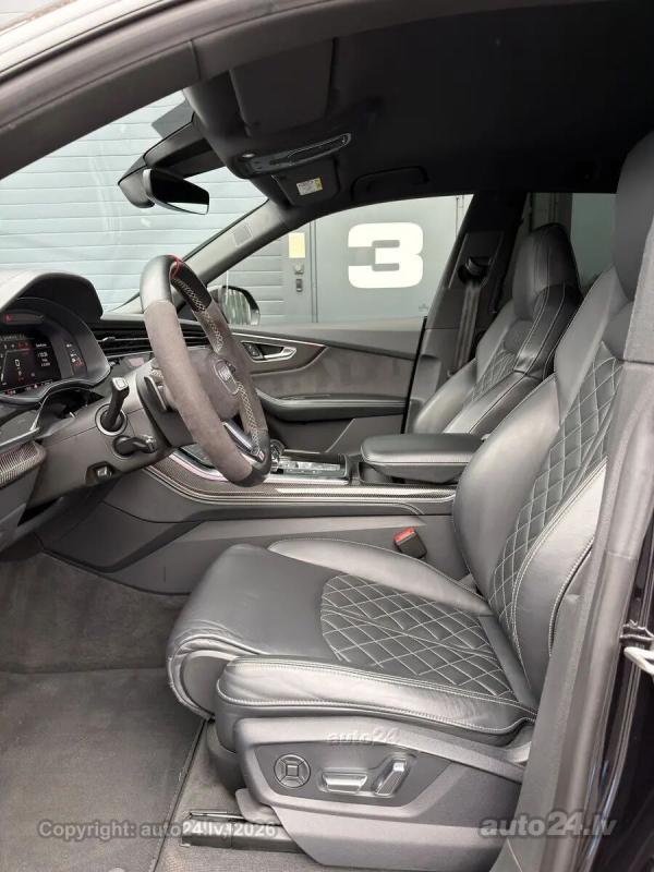 Melns Audi SQ8 2019 Tallina, ar dzinēja tilpumu 4.00 L un nobraukumu 93 tūkst. km par 69995 €, foto 9 vietnē AUTOMOTO.COM.LV