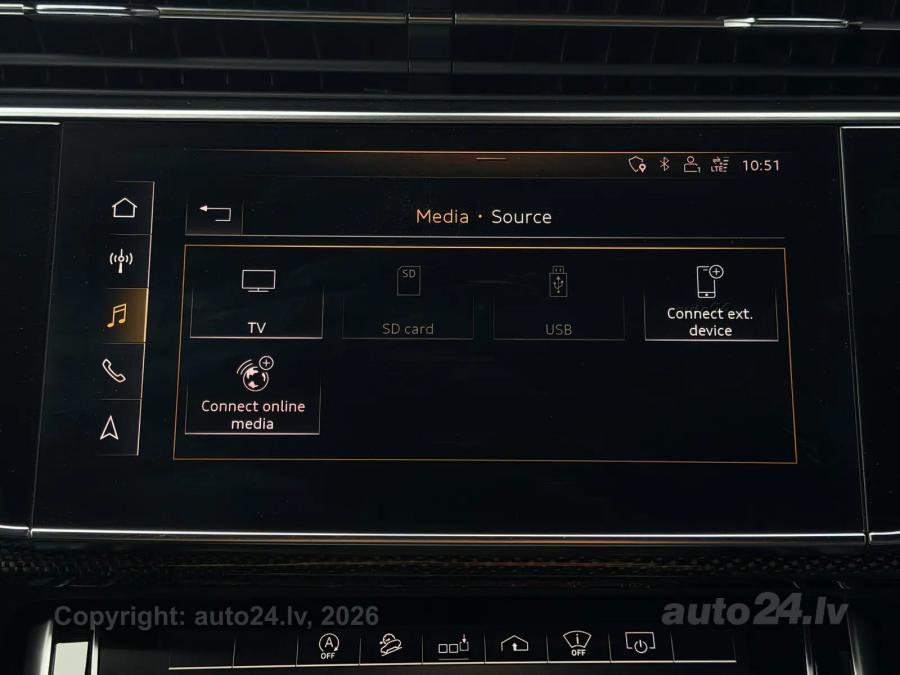 Черный Ауди SQ8 2019 в Таллин, объемом двигателя 4.00 л и пробегом 93 тыс. км за 69995 €, фото 19 на AUTOMOTO.COM.LV