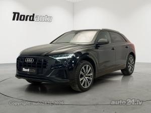 Melns Audi SQ8 2020 Tallina, ar dzinēja tilpumu 4.00 L un nobraukumu 74 tūkst. km par 69900 €, foto  vietnē AUTOMOTO.COM.LV