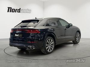 Black Audi SQ8 2020 in Tallinn, with an engine capacity of 4.00 L and mileage of 74 thousand km for 69900 €, photo 5 on AUTOMOTO.COM.LV