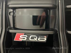 Black Audi SQ8 2020 in Tallinn, with an engine capacity of 4.00 L and mileage of 74 thousand km for 69900 €, photo 18 on AUTOMOTO.COM.LV