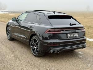 Melns Audi SQ8 2020 Vilkaviškis, ar dzinēja tilpumu 3.96 L un nobraukumu 201 tūkst. km par 56900 €, foto 5 vietnē AUTOMOTO.COM.LV