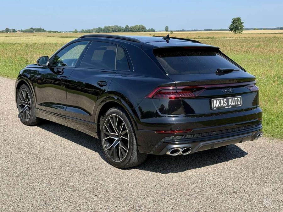 Melns Audi SQ8 2020 Vilkaviškis, ar dzinēja tilpumu 3.96 L un nobraukumu 201 tūkst. km par 56900 €, foto 5 vietnē AUTOMOTO.COM.LV