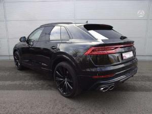 Black Audi SQ8 2021 in Vilnius, with an engine capacity of 4.00 L and mileage of 94 thousand km for 69000 €, photo  on AUTOMOTO.COM.LV