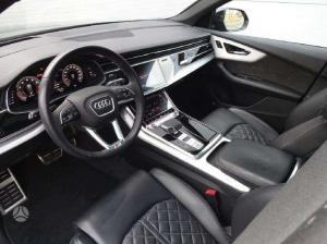 Black Audi SQ8 2021 in Vilnius, with an engine capacity of 4.00 L and mileage of 94 thousand km for 69000 €, photo 4 on AUTOMOTO.COM.LV