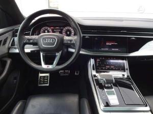Black Audi SQ8 2021 in Vilnius, with an engine capacity of 4.00 L and mileage of 94 thousand km for 69000 €, photo 5 on AUTOMOTO.COM.LV