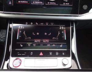 Black Audi SQ8 2021 in Vilnius, with an engine capacity of 4.00 L and mileage of 94 thousand km for 69000 €, photo 10 on AUTOMOTO.COM.LV