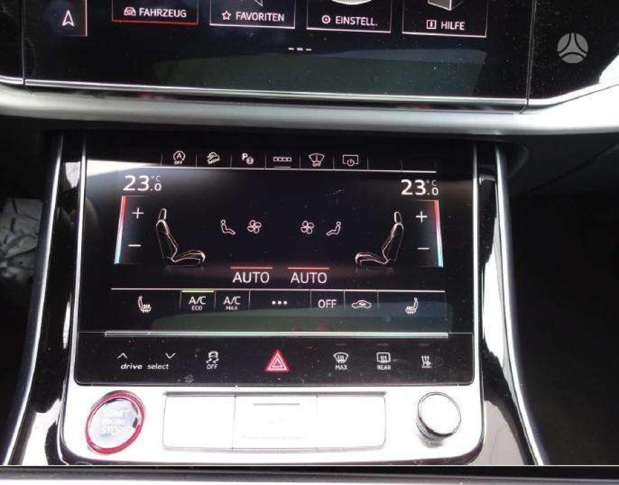Black Audi SQ8 2021 in Vilnius, with an engine capacity of 4.00 L and mileage of 94 thousand km for 69000 €, photo 10 on AUTOMOTO.COM.LV