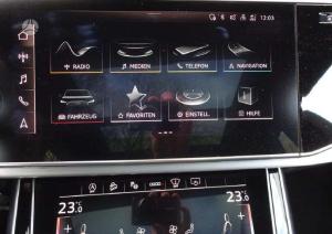 Black Audi SQ8 2021 in Vilnius, with an engine capacity of 4.00 L and mileage of 94 thousand km for 69000 €, photo 11 on AUTOMOTO.COM.LV