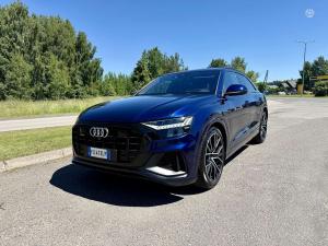 Zils Audi SQ8 2019 Tauragė, ar dzinēja tilpumu 3.96 L un nobraukumu 210 tūkst. km par 49000 €, foto 3 vietnē AUTOMOTO.COM.LV