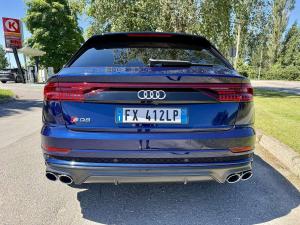 Zils Audi SQ8 2019 Tauragė, ar dzinēja tilpumu 3.96 L un nobraukumu 210 tūkst. km par 49000 €, foto 10 vietnē AUTOMOTO.COM.LV