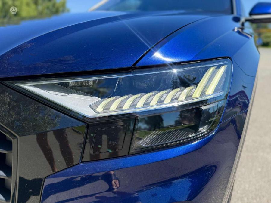 Zils Audi SQ8 2019 Tauragė, ar dzinēja tilpumu 3.96 L un nobraukumu 210 tūkst. km par 49000 €, foto 12 vietnē AUTOMOTO.COM.LV