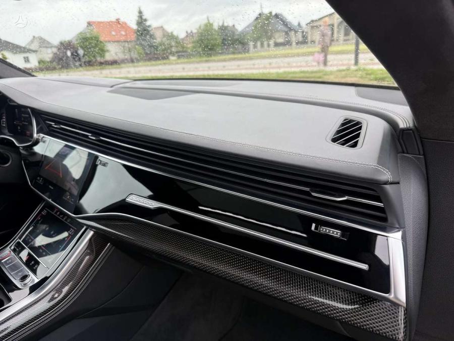 Zils Audi SQ8 2019 Tauragė, ar dzinēja tilpumu 3.96 L un nobraukumu 210 tūkst. km par 49000 €, foto 20 vietnē AUTOMOTO.COM.LV