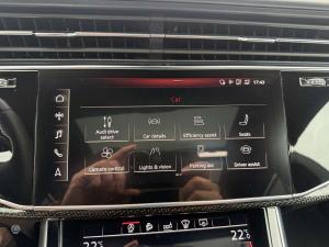 Zils Audi SQ8 2019 Tauragė, ar dzinēja tilpumu 3.96 L un nobraukumu 210 tūkst. km par 49000 €, foto 30 vietnē AUTOMOTO.COM.LV