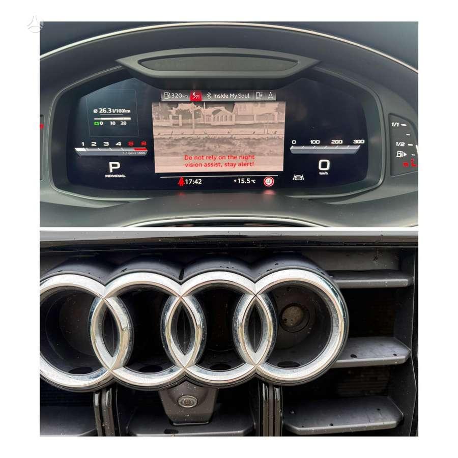 Zils Audi SQ8 2019 Tauragė, ar dzinēja tilpumu 3.96 L un nobraukumu 210 tūkst. km par 49000 €, foto 35 vietnē AUTOMOTO.COM.LV