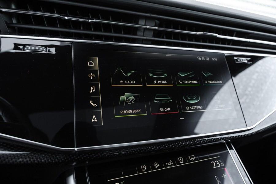 Audi SQ8 2019 Mārupe, ar dzinēja tilpumu 4.00 L un nobraukumu 197 tūkst. km par 54750 €, foto 22 vietnē AUTOMOTO.COM.LV