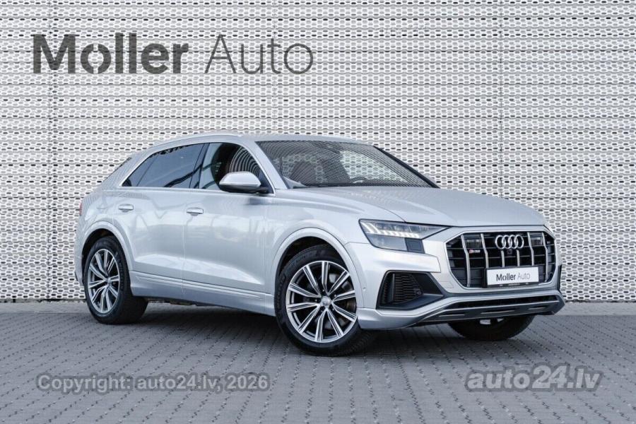 Pelēks Audi SQ8 2019 Rīga, ar dzinēja tilpumu 4.00 L un nobraukumu 197 tūkst. km par 56364 €, foto 3 vietnē AUTOMOTO.COM.LV