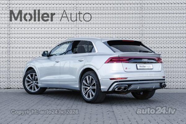 Pelēks Audi SQ8 2019 Rīga, ar dzinēja tilpumu 4.00 L un nobraukumu 197 tūkst. km par 56364 €, foto 3 vietnē AUTOMOTO.COM.LV