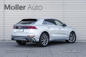 Pelēks Audi SQ8 2019 Rīga, ar dzinēja tilpumu 4.00 L un nobraukumu 197 tūkst. km par 56364 €, foto 5 vietnē AUTOMOTO.COM.LV