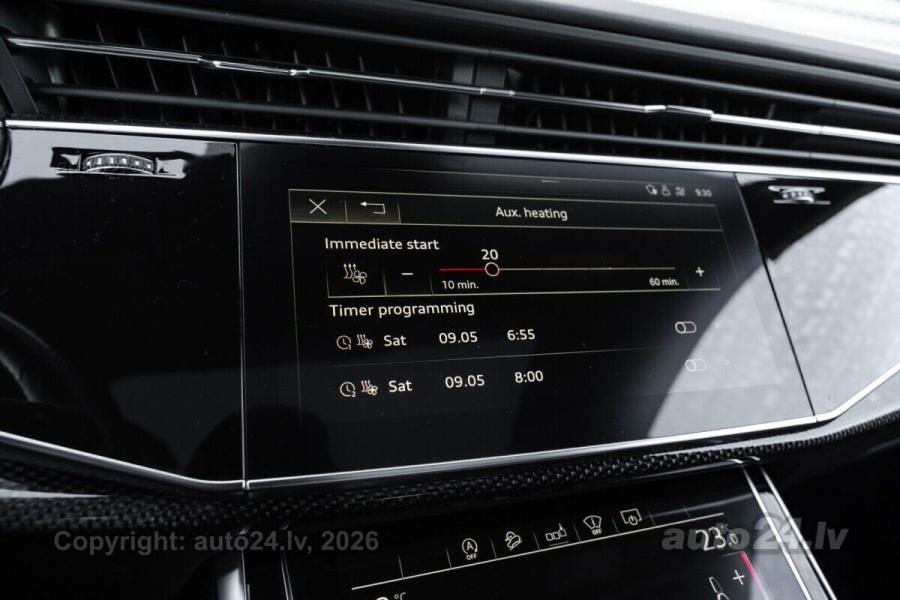 Pelēks Audi SQ8 2019 Rīga, ar dzinēja tilpumu 4.00 L un nobraukumu 197 tūkst. km par 56364 €, foto 21 vietnē AUTOMOTO.COM.LV