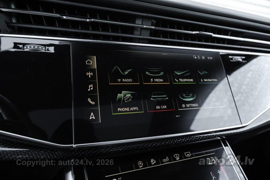 Pelēks Audi SQ8 2019 Rīga, ar dzinēja tilpumu 4.00 L un nobraukumu 197 tūkst. km par 56364 €, foto 22 vietnē AUTOMOTO.COM.LV