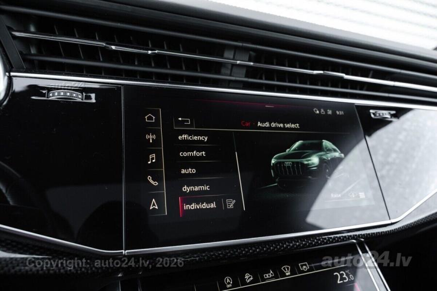 Pelēks Audi SQ8 2019 Rīga, ar dzinēja tilpumu 4.00 L un nobraukumu 197 tūkst. km par 56364 €, foto 23 vietnē AUTOMOTO.COM.LV