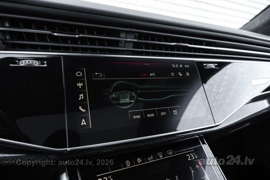Pelēks Audi SQ8 2019 Rīga, ar dzinēja tilpumu 4.00 L un nobraukumu 197 tūkst. km par 56364 €, foto 29 vietnē AUTOMOTO.COM.LV