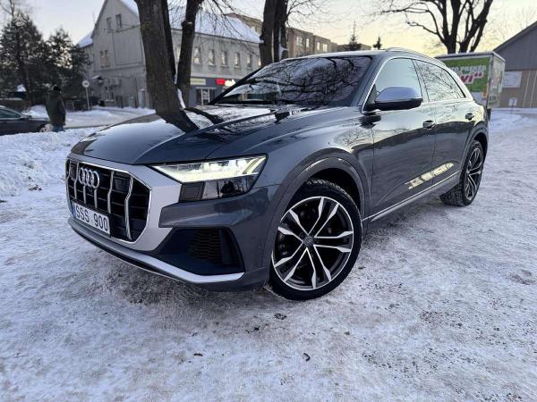 Pelēks Audi SQ8 2020 Ukmergė, ar dzinēja tilpumu 3.96 L un nobraukumu 245 tūkst. km par 56500 €, foto 2 vietnē AUTOMOTO.COM.LV