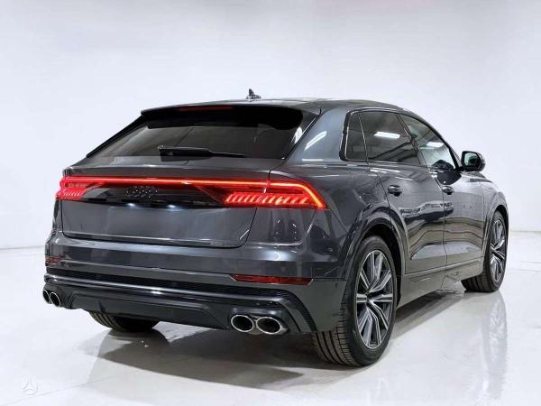 Pelēks Audi SQ8 2020 Viļņa, ar dzinēja tilpumu 4.00 L un nobraukumu 69 tūkst. km par 65500 €, foto 6 vietnē AUTOMOTO.COM.LV