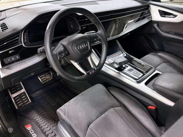 Pelēks Audi SQ8 2020 Viļņa, ar dzinēja tilpumu 4.00 L un nobraukumu 69 tūkst. km par 65500 €, foto 9 vietnē AUTOMOTO.COM.LV