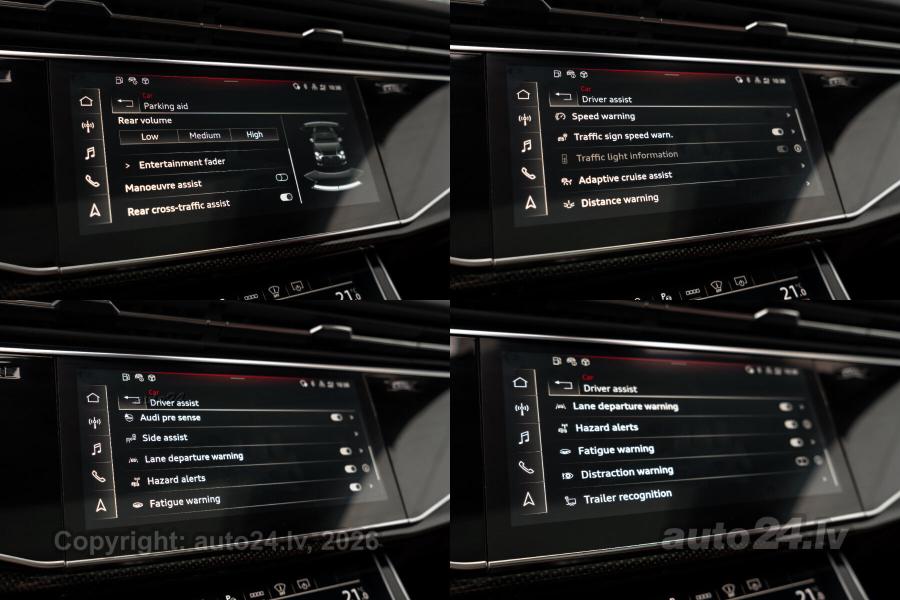 Pelēks Audi SQ8 2023 Tartu, ar dzinēja tilpumu 4.00 L un nobraukumu 57 tūkst. km par 76900 €, foto 25 vietnē AUTOMOTO.COM.LV