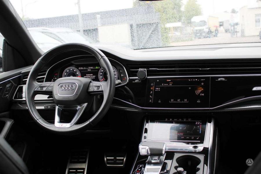 Balts Audi SQ8 2021 Viļņa, ar dzinēja tilpumu 4.00 L un nobraukumu 112 tūkst. km par 53800 €, foto 15 vietnē AUTOMOTO.COM.LV