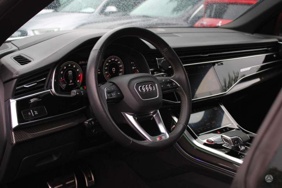 Balts Audi SQ8 2021 Viļņa, ar dzinēja tilpumu 4.00 L un nobraukumu 112 tūkst. km par 53800 €, foto 16 vietnē AUTOMOTO.COM.LV