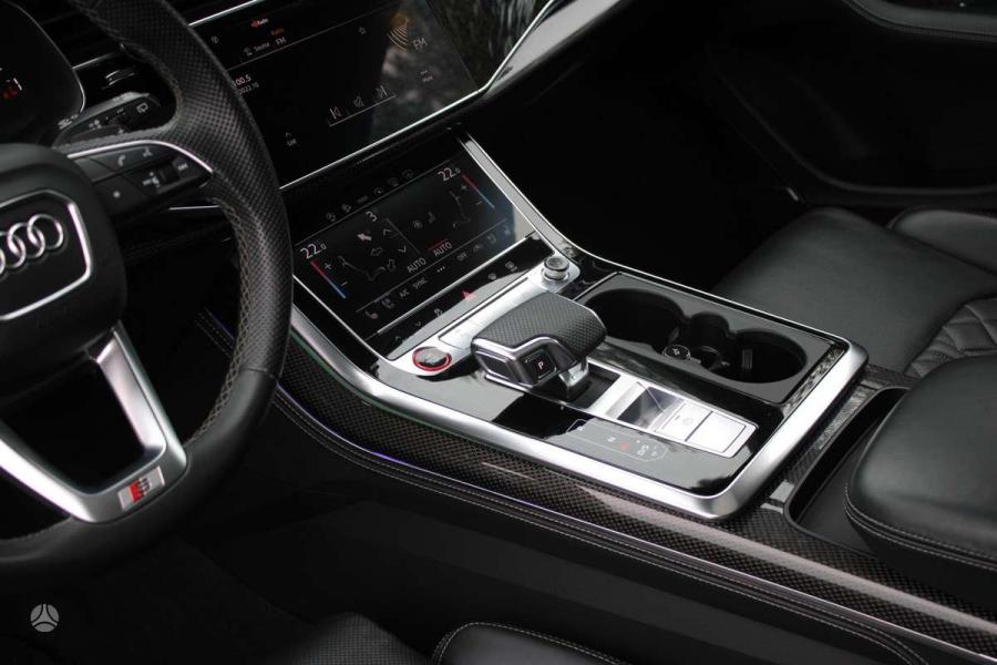 Balts Audi SQ8 2021 Viļņa, ar dzinēja tilpumu 4.00 L un nobraukumu 112 tūkst. km par 53800 €, foto 25 vietnē AUTOMOTO.COM.LV
